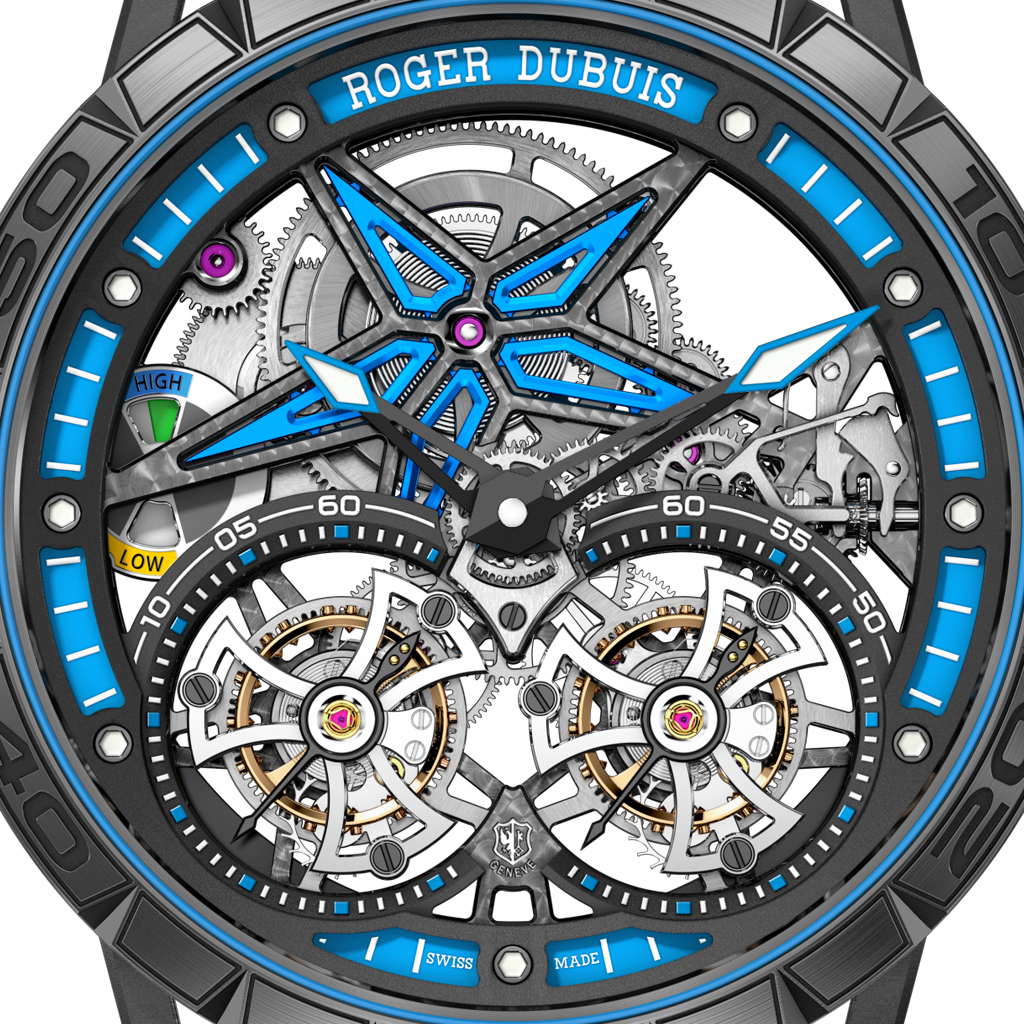 Roger Dubuis Excalibur Spider Pirelli Double Flying Tourbillon - YWH