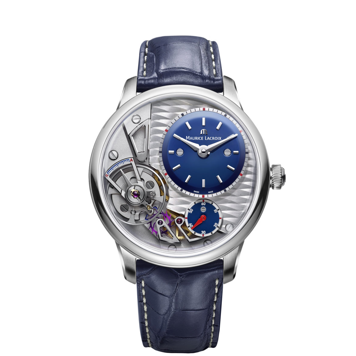 Maurice Lacroix Masterpiece Gravity Blue - Your Watch Hub