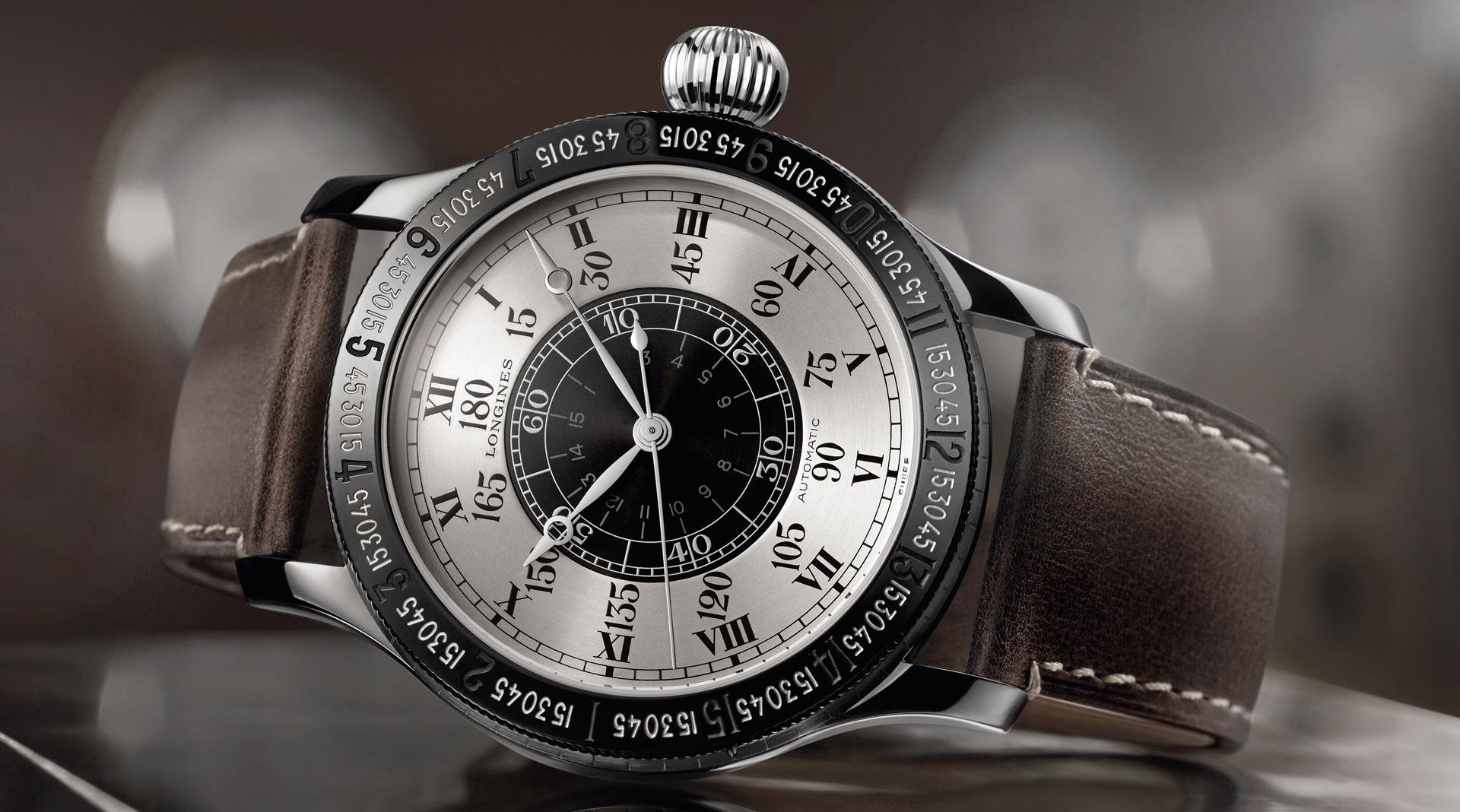 Longines Lindbergh Hour Angle Watch 90th Anniversary - Your Watch Hub