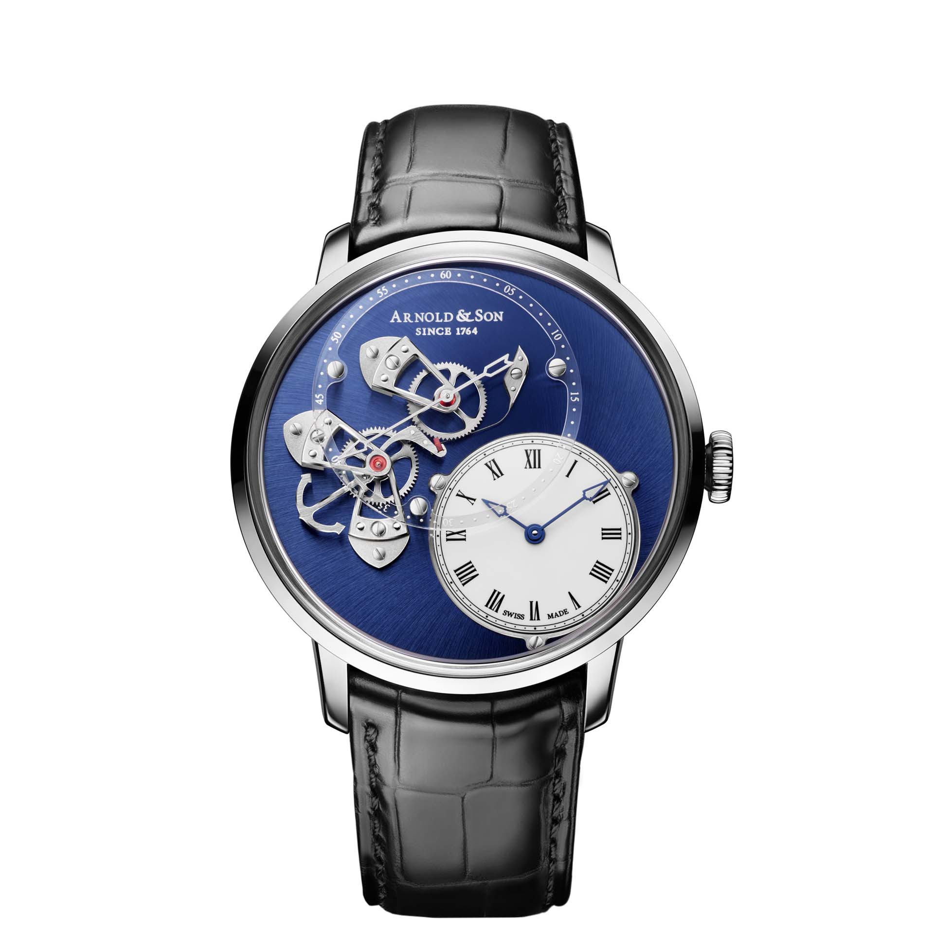 Arnold & Son Instrument DSTB Steel Blue - Your Watch Hub