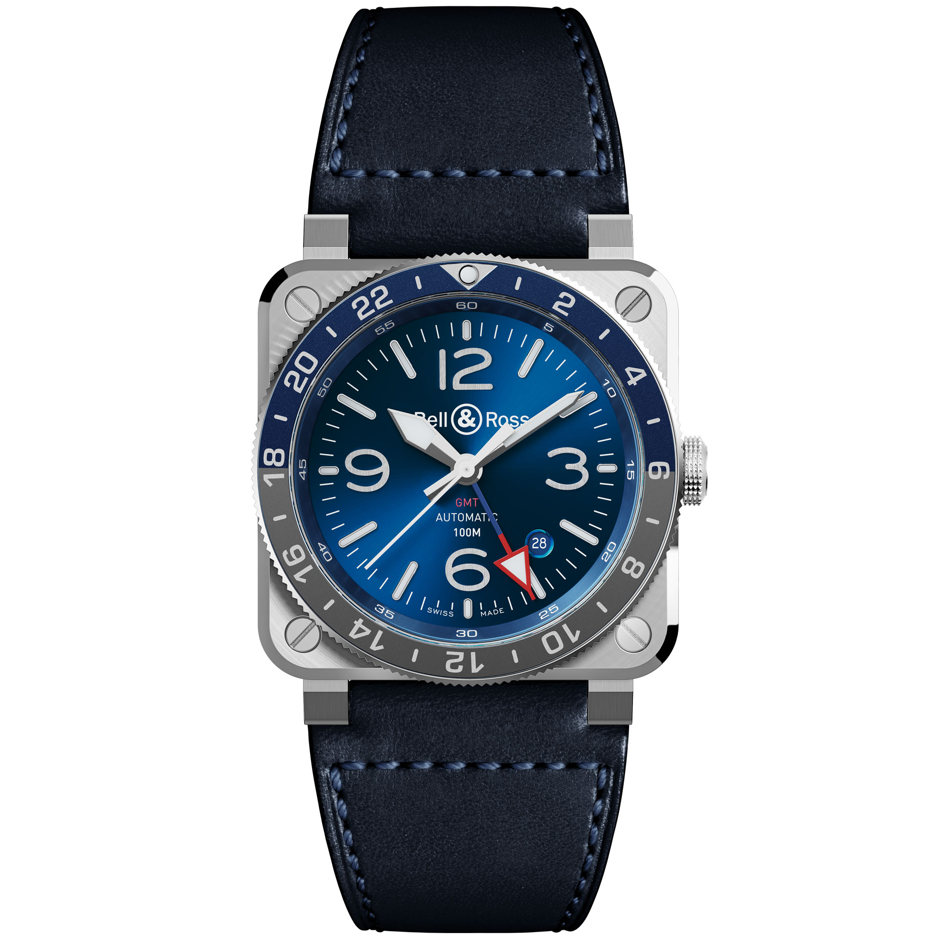 Bell & Ross BR 03-93 GMT Blue - Your Watch Hub
