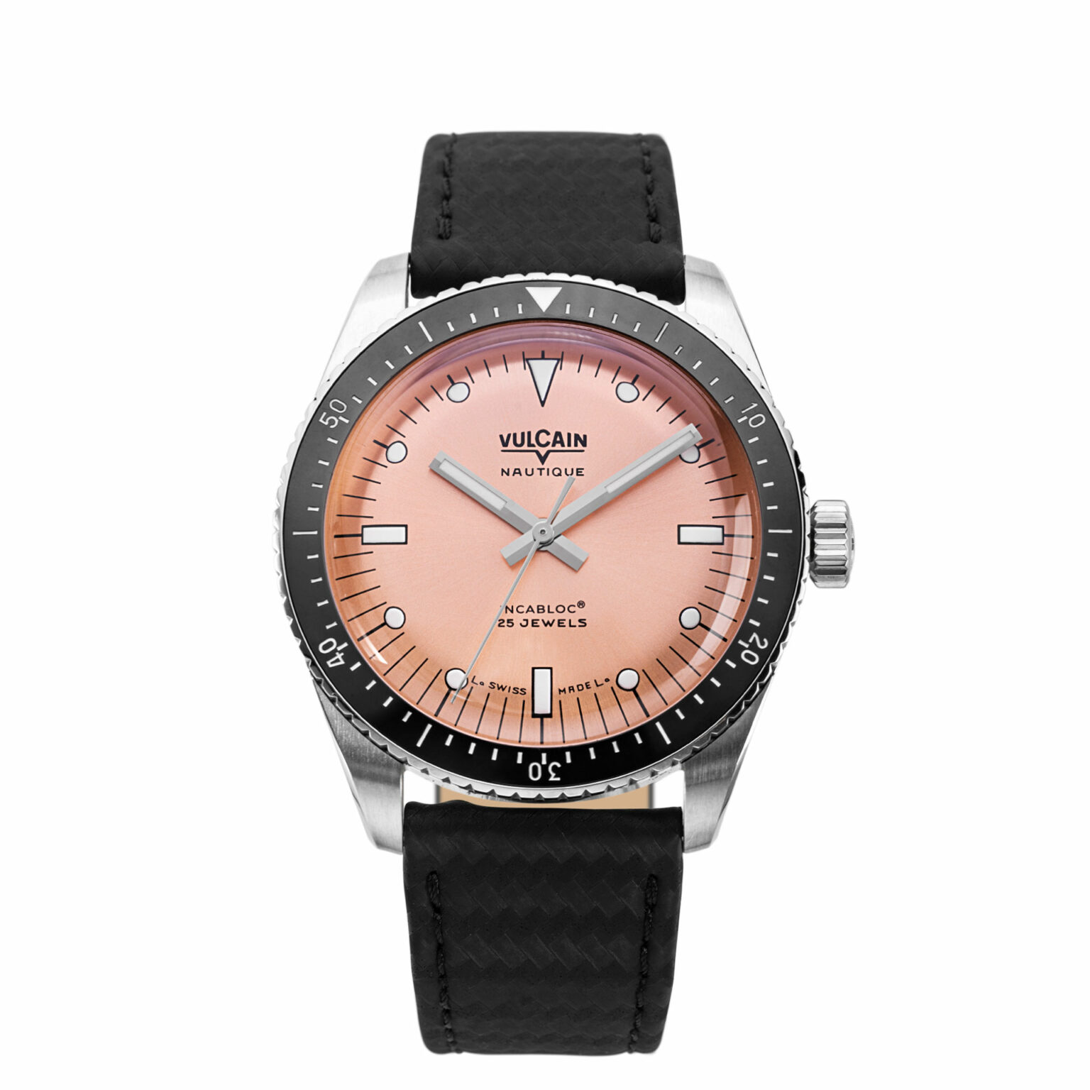 Vulcain SkinDiver Nautique Salmon - Your Watch Hub